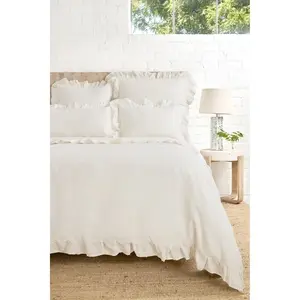 POM POM AT HOME Charlie Ruffle King Sham