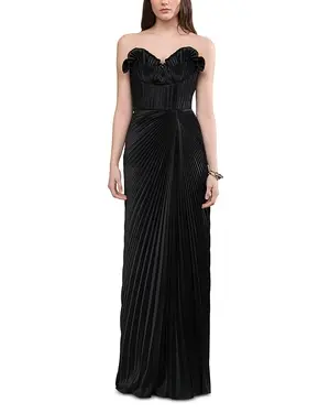 AMUR Pleated Gown
