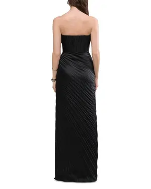 AMUR Pleated Gown