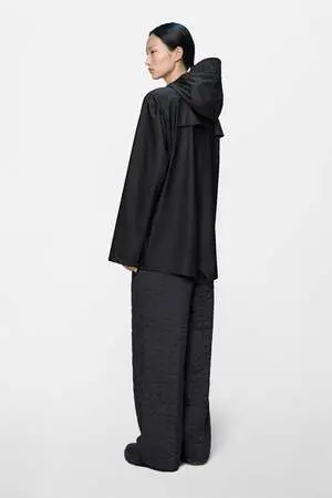 Rains Waterproof Pu Jacket - Black