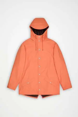 Rains Rains Unisex Waterproof PU Jacket Ember Orange
