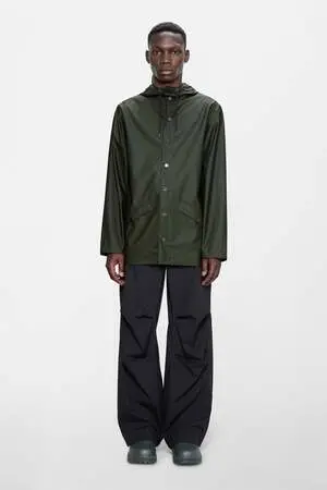 Rains Rains Unisex Waterproof PU Jacket Green