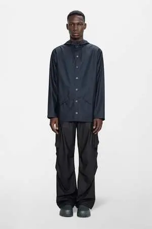 Rains Rains Unisex Waterproof PU Jacket Navy