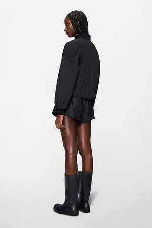Rains Banja Liner Bomber W Jacket - Black