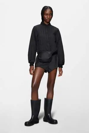 Rains Banja Liner Bomber W Jacket - Black