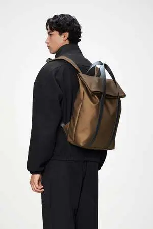 Rains 2 Way Tote Backpack - Comet Brown