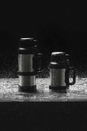 Rains Stainless Tumbler Vacuum Flask 1300ml - Black