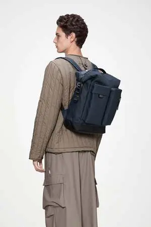 Rains Otaru Waterproof Backpack - Navy