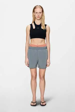 Rains Cut-out Halterneck Bikini Top - Black