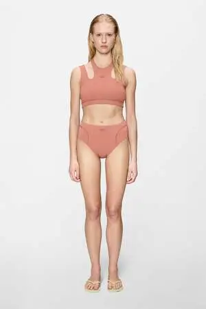 Rains Cut-out Halterneck Bikini Top - Endure