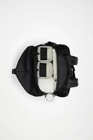 Rains Trail Clip Front Backpack - Black