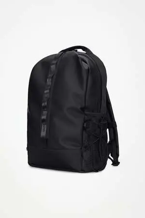 Rains Trail Clip Front Backpack - Black