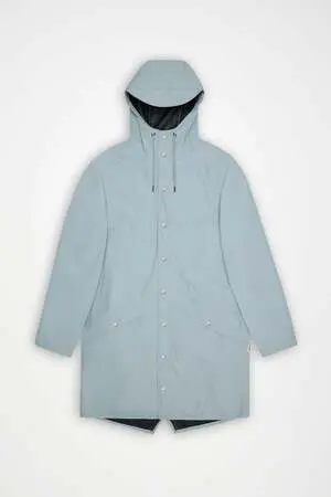 Rains Long Jacket - Pool