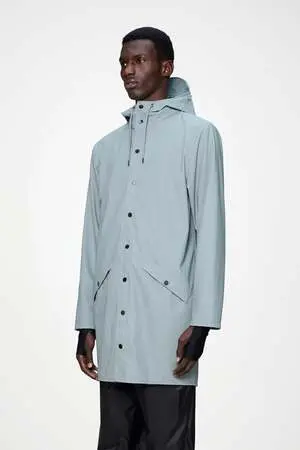 Rains Long Jacket - Pool