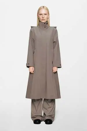 Rains Suva Softshell A-line W Jacket - Cinder