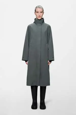 Rains Suva Softshell A-line W Jacket - Grey