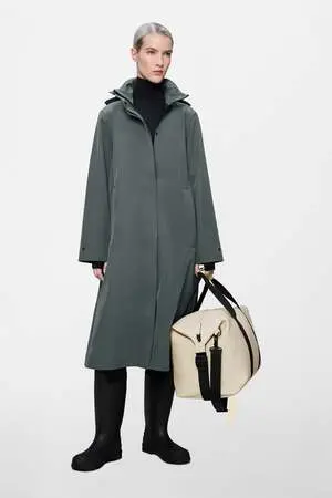 Rains Suva Softshell A-line W Jacket - Grey