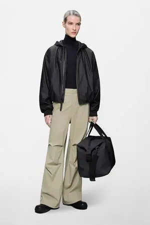 Rains Lohja Insulated Bomber Jacket - Black