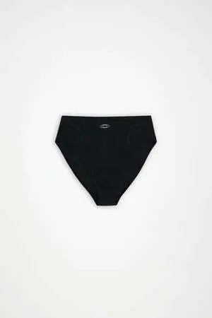 Rains High-waisted Swim Bikini Bottoms - Black