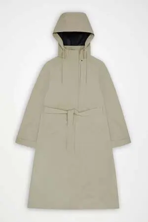 Rains Suva Hardshell W Coat - Beige
