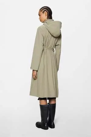 Rains Suva Hardshell W Coat - Beige