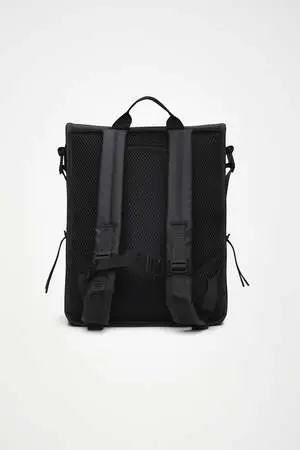 Rains Trail Mountaineer Rolltop Backpack - Black