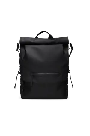 Rains Trail Mountaineer Rolltop Backpack - Black