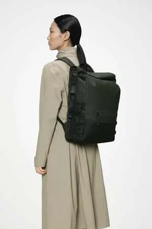 Rains Trail Mountaineer Rolltop Backpack - Green