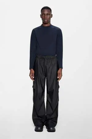 Rains Pocket Rain Pants Wide - Black
