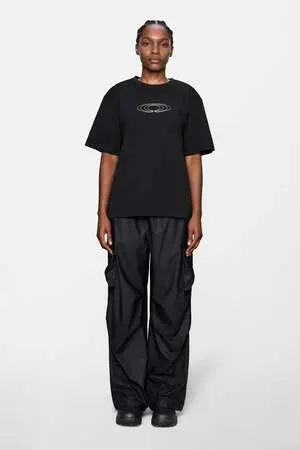 Rains Classic T-shirt Splash Organic Cotton - Black