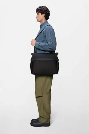 Rains Otg Messenger Bag - Black