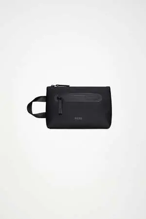 Rains 2 Zip Cosmetic Bag Large - Black