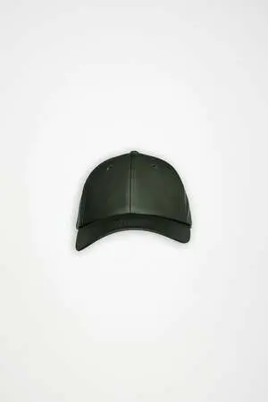 Rains Baseball Cap With Curved Brim - Green
