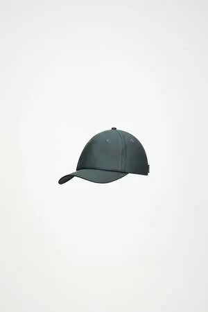 Rains Baseball Cap With Curved Brim - Grey