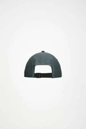 Rains Baseball Cap With Curved Brim - Grey