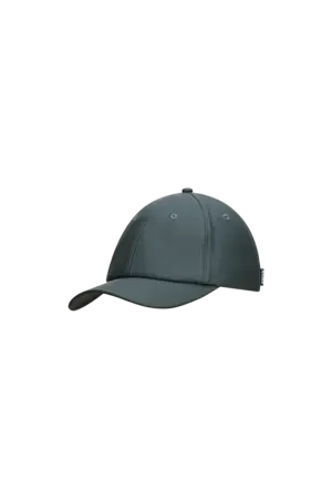 Rains Baseball Cap With Curved Brim - Grey