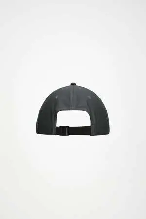 Rains Baseball Cap With Curved Brim - Grey