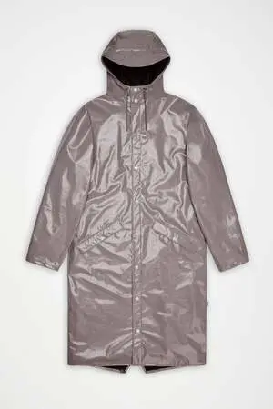 Rains Longer Jacket Waterproof Rainwear - Beige