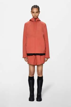 Rains Mito Jacket Ultralight Hooded Windbreaker - Kiln