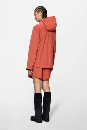 Rains Mito Jacket Ultralight Hooded Windbreaker - Kiln