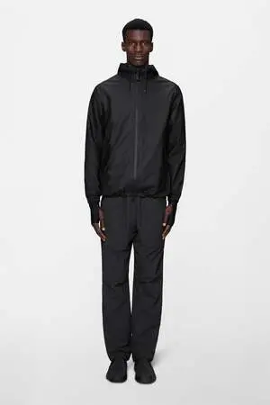 Rains Storm Breaker Hooded Waterproof Raincoat - Black