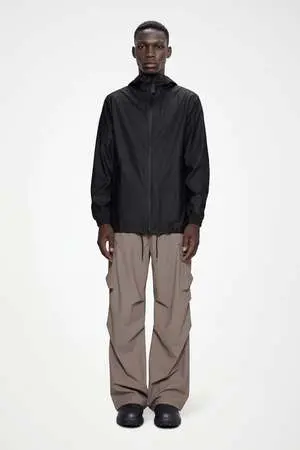 Rains Storm Breaker Hooded Waterproof Raincoat - Black