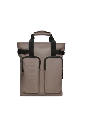 Rains Texel Waterproof Tote Backpack - Cinder