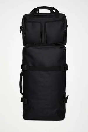 Rains Texel Tech Bag In Waterproof Pu - Black