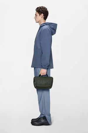 Rains Texel Wash Bag - Green