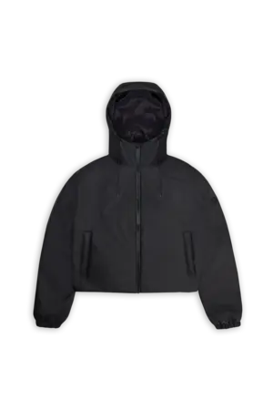 Rains Lohja Short Insulated Jacket - Black
