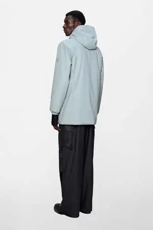 Rains Lohja Long Insulated Waterproof Jacket - Pool
