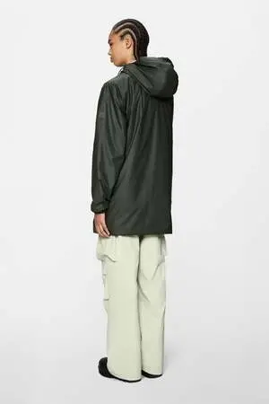 Rains Lohja Long Insulated Waterproof Jacket - Green