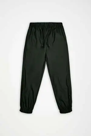 Rains Regular Fit Waterproof Pants - Green