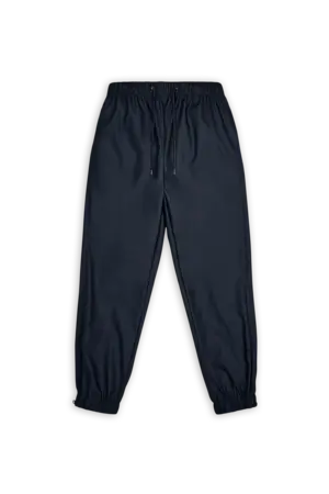 Rains Regular Fit Waterproof Pants - Navy